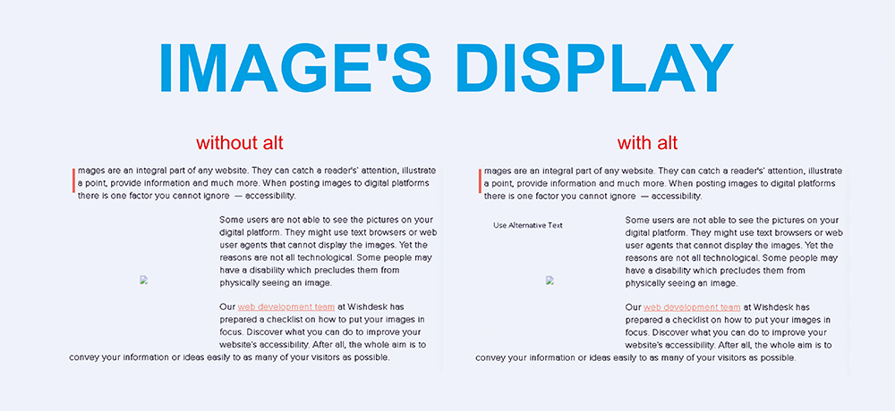How to Make Images Accessible for All Users? | Wishdesk